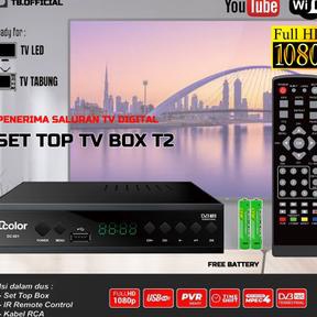 Jual Set Top Box Tv Digital DCOLOR DVB T2 DCOLOR HD EWS set top box dvb ...