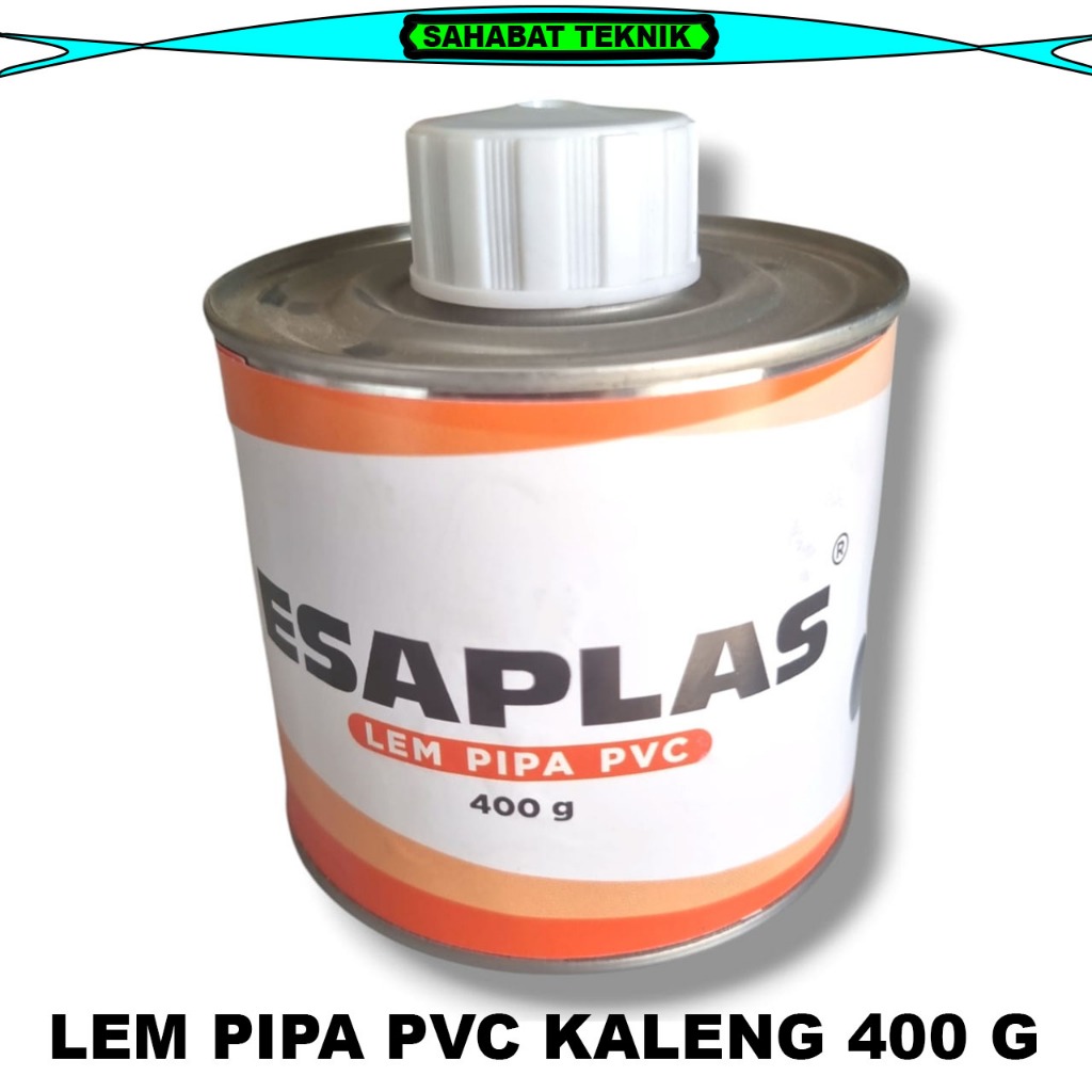 Jual Lem Pipa PVC Kaleng ESA PLAST 400 gram / Lem Pipa Paralon 400 Gram | Shopee Indonesia