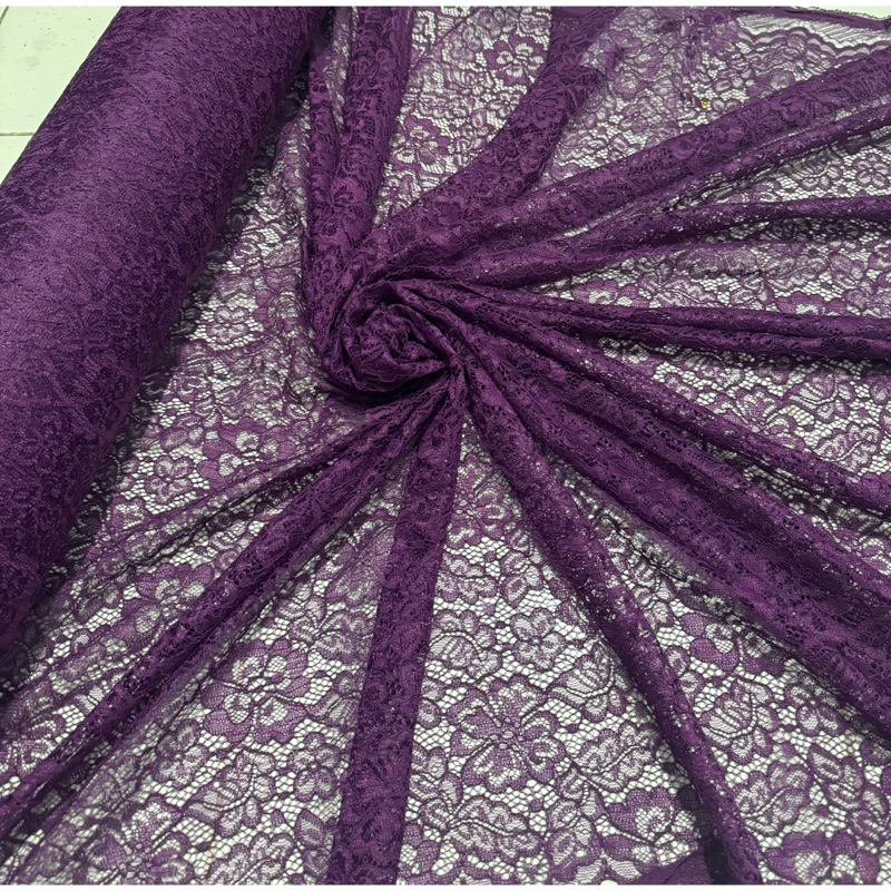 Jual Kain MURAH!! bahan Brukat Lace cord fatmawati / bahan kebaya ...