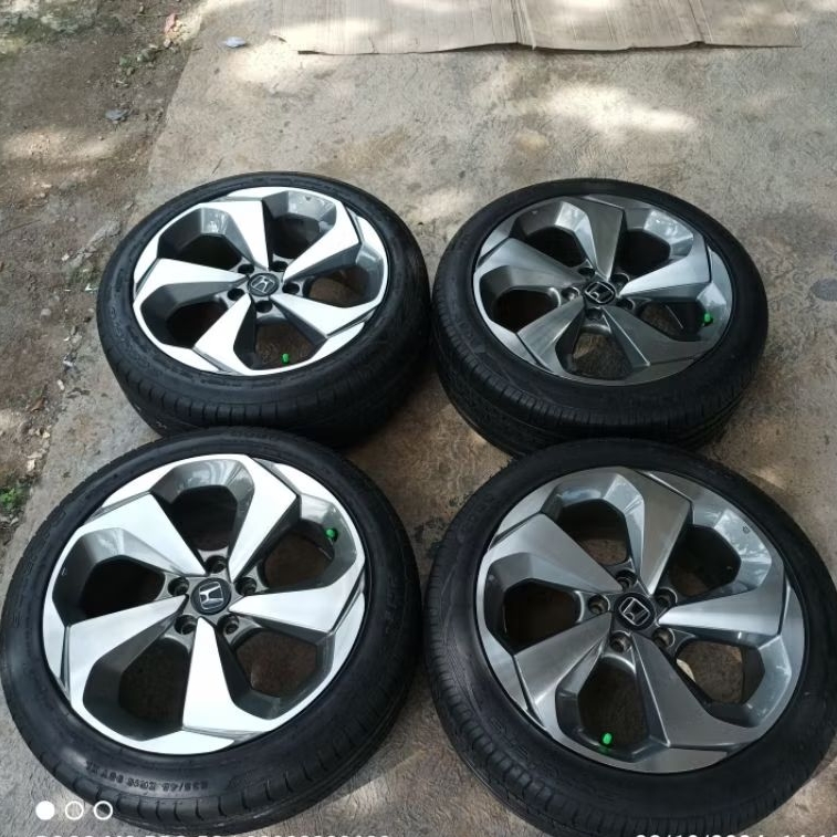 Jual velg new accord r18 pcd 5x114 original honda + ban | Shopee Indonesia