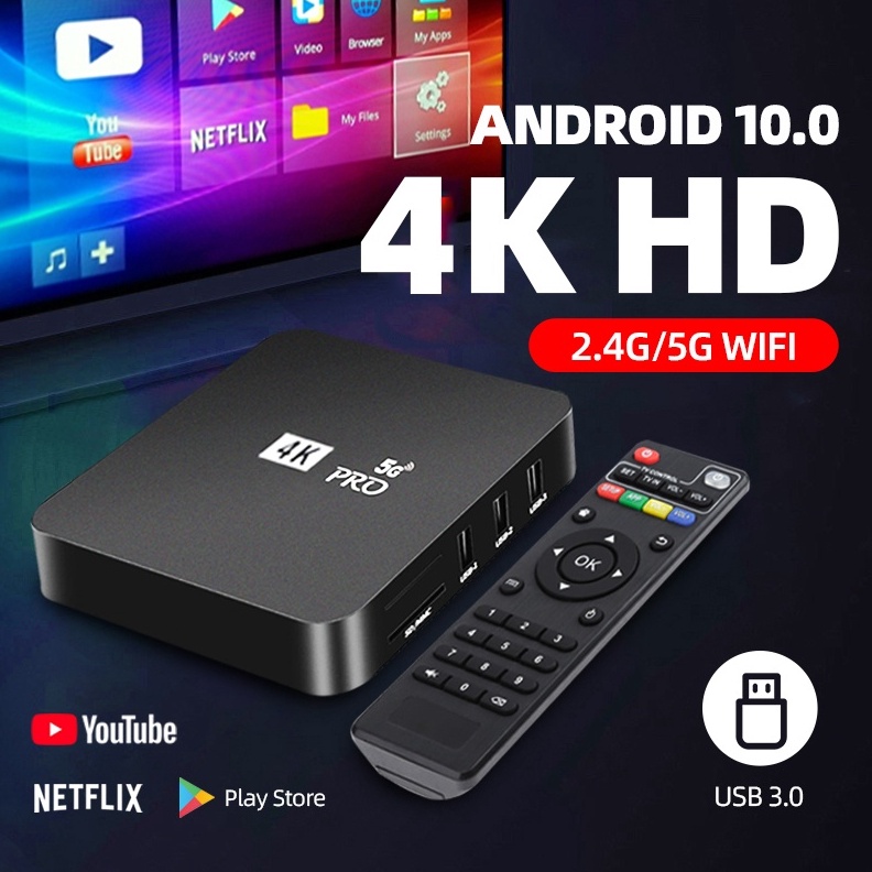 Jual 4K HD Android TV Box MXQ Pro 16G256G Smart TV BOX 24G Wifi Smart Tv Box Unlock Tv Box ...