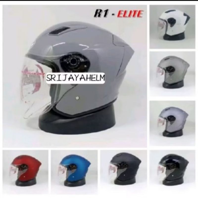 Jual HELM NHK R1 ELITE FULL WARNA ORIGINAL PRODUK | Shopee Indonesia