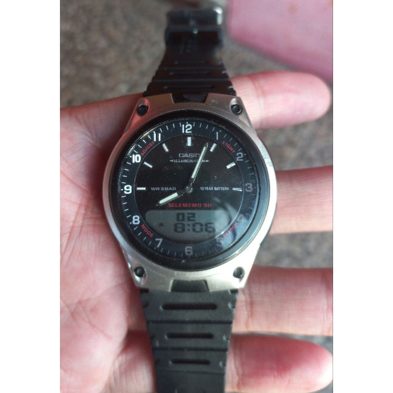 Jual Casio WaveCeptor AW-80 Second | Shopee Indonesia