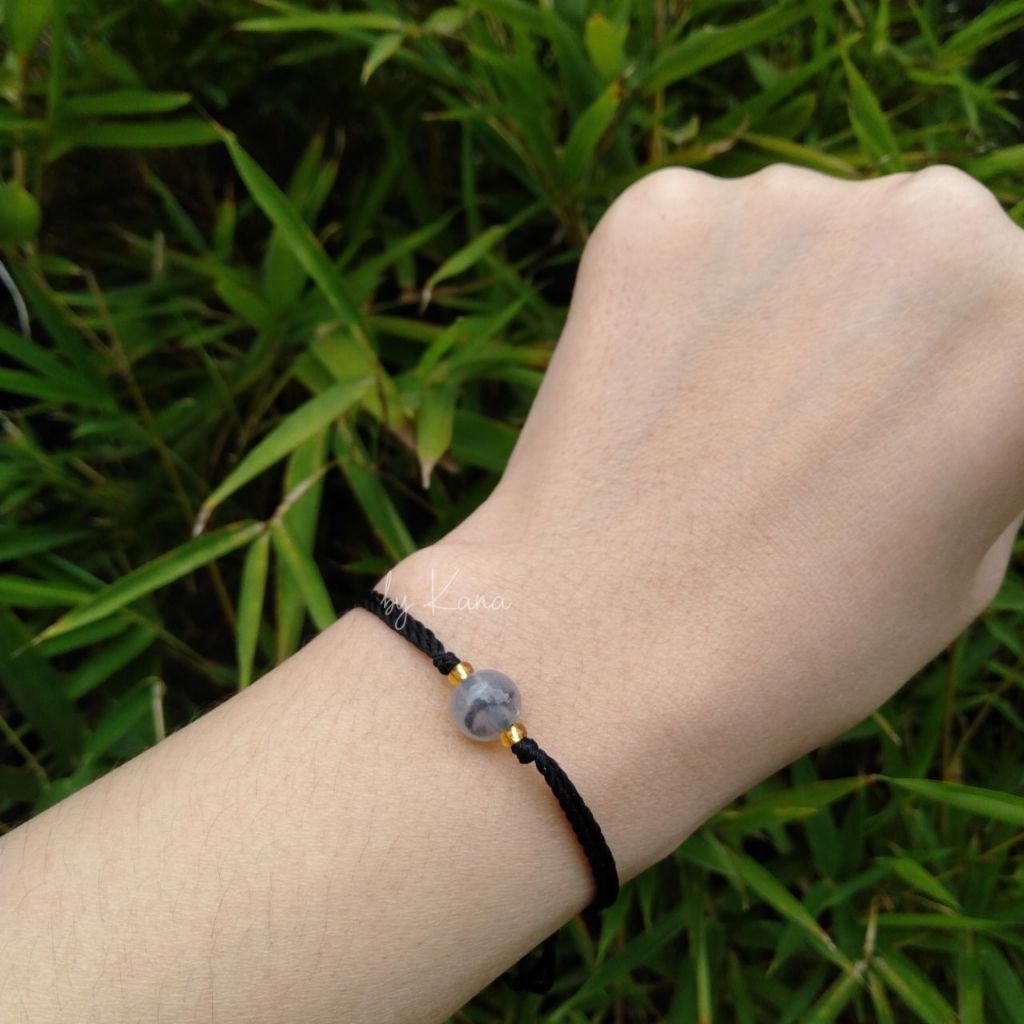 Jual [Twila] Gelang Tali Serut Manik Marble Simple | Shopee Indonesia