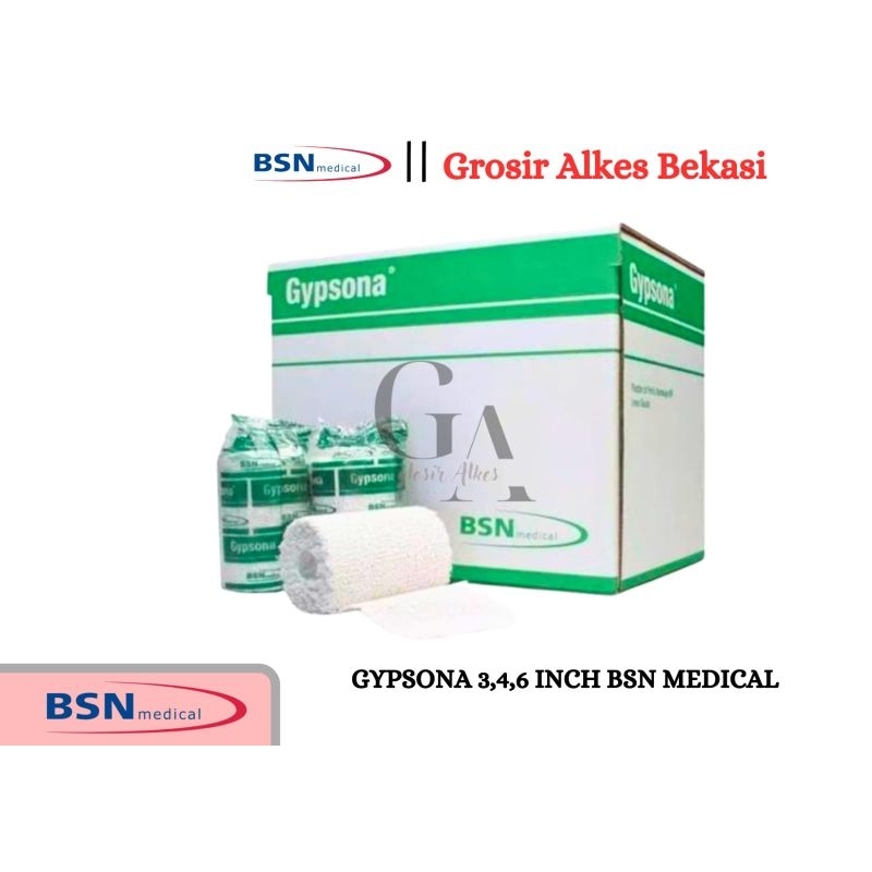 Jual Gypsona 3 Inch , 4 Inch, 6 Inch Pembalut patah tulang BSN Medical ...