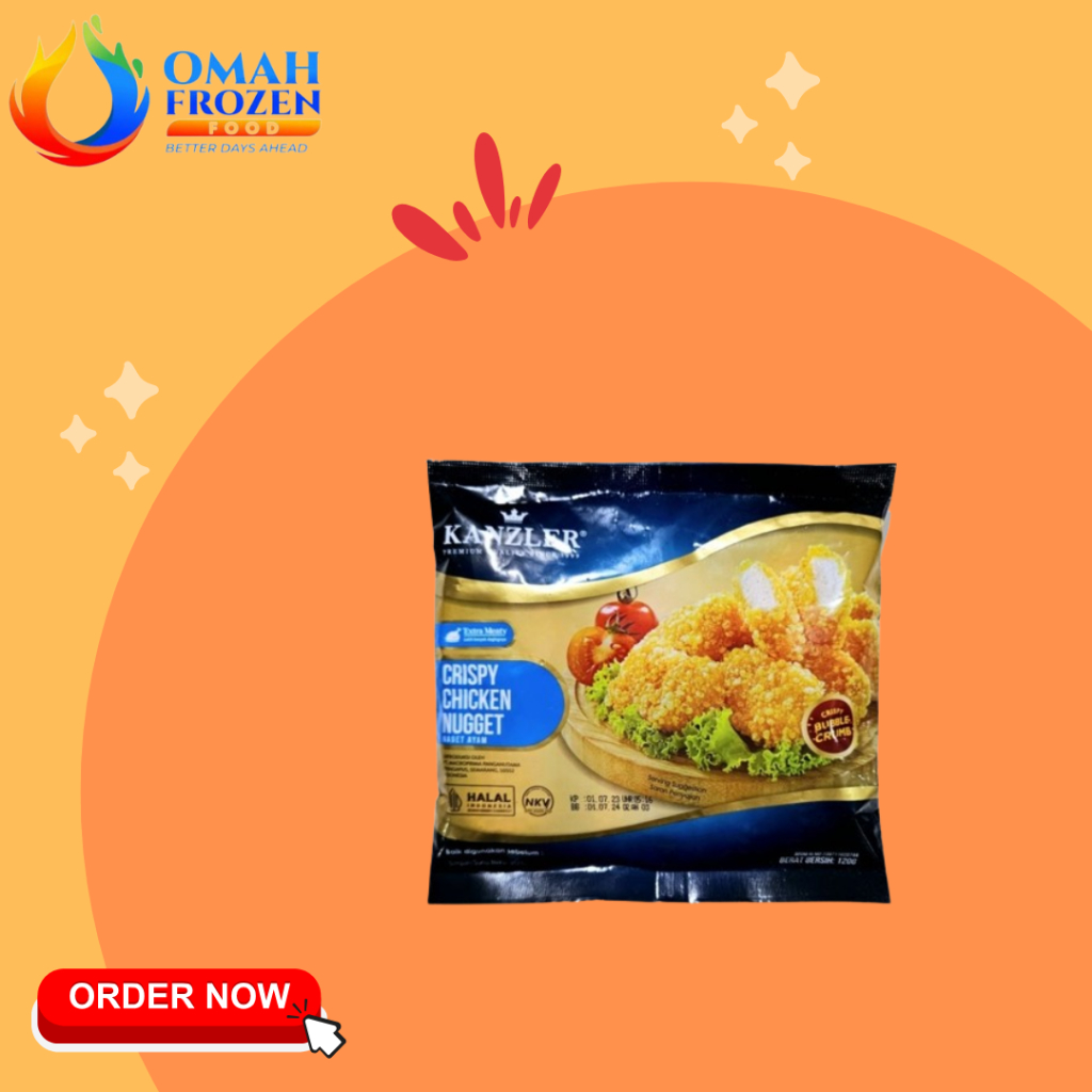 Jual Kanzler Chicken Nugget Naget Ayam Crispy 120gr (NON COD DAN ...