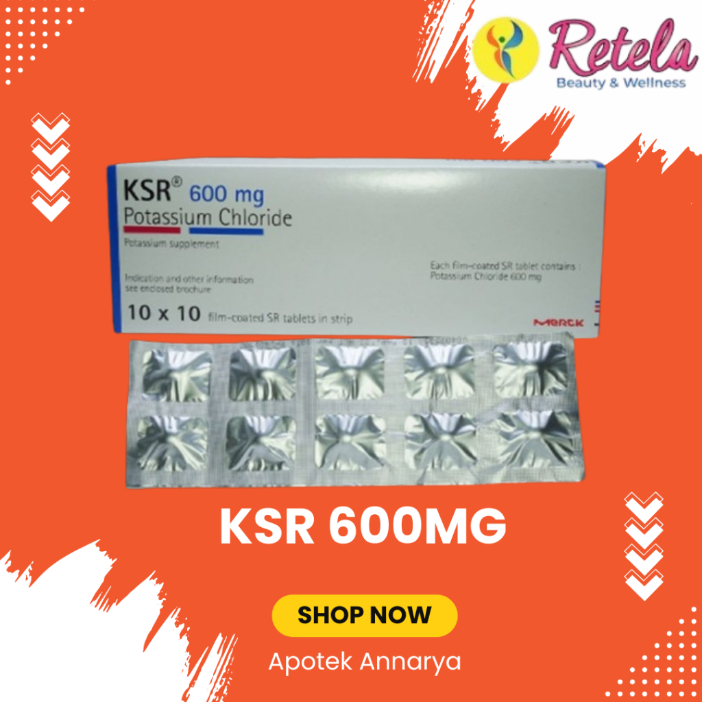 Jual KSR 600 Mg 1 Strip 10 Tablet | Shopee Indonesia