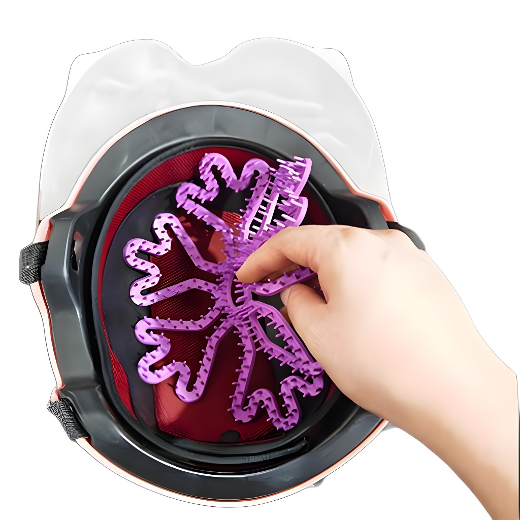 Jual Helm Motor Dalam Bantalan Silikon / Inner Silicone Pad Ventilate ...