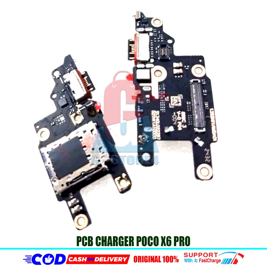 Jual PCB CHARGER POCOPHONE CONNECTOR CHARGER PAPAN CAS POCO X6 PRO ...