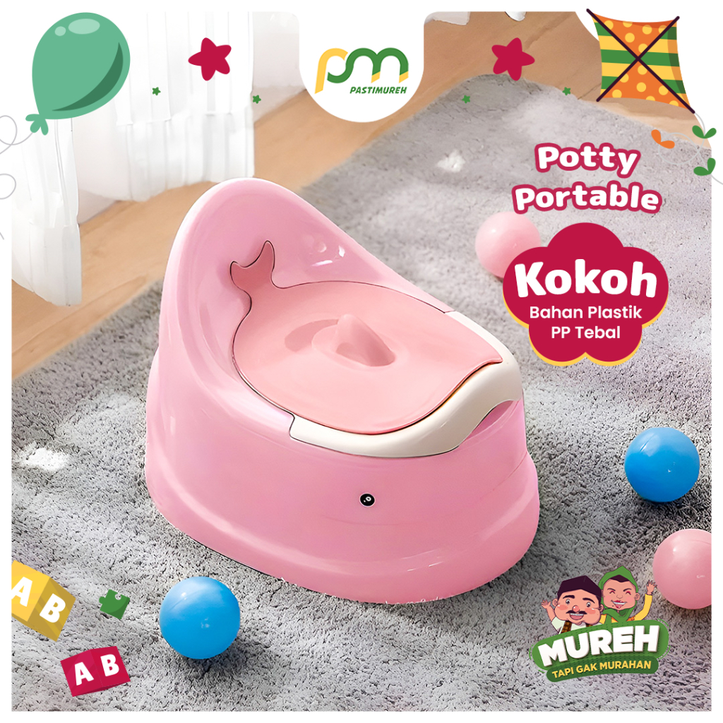 Jual PASTIMUREH | Baby Potty / Potty Training Portable / Pispot Anak ...
