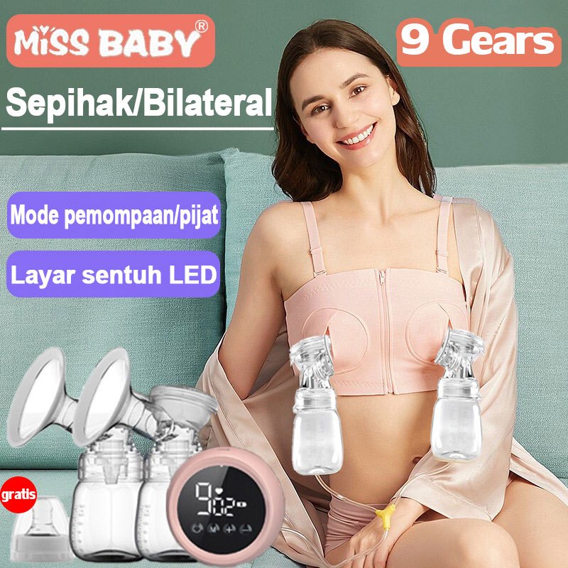 Jual Pompa ASI Elektrik Portable unilateral/bilateral Tanpa Rasa Sakit Painless Rechargeable ...