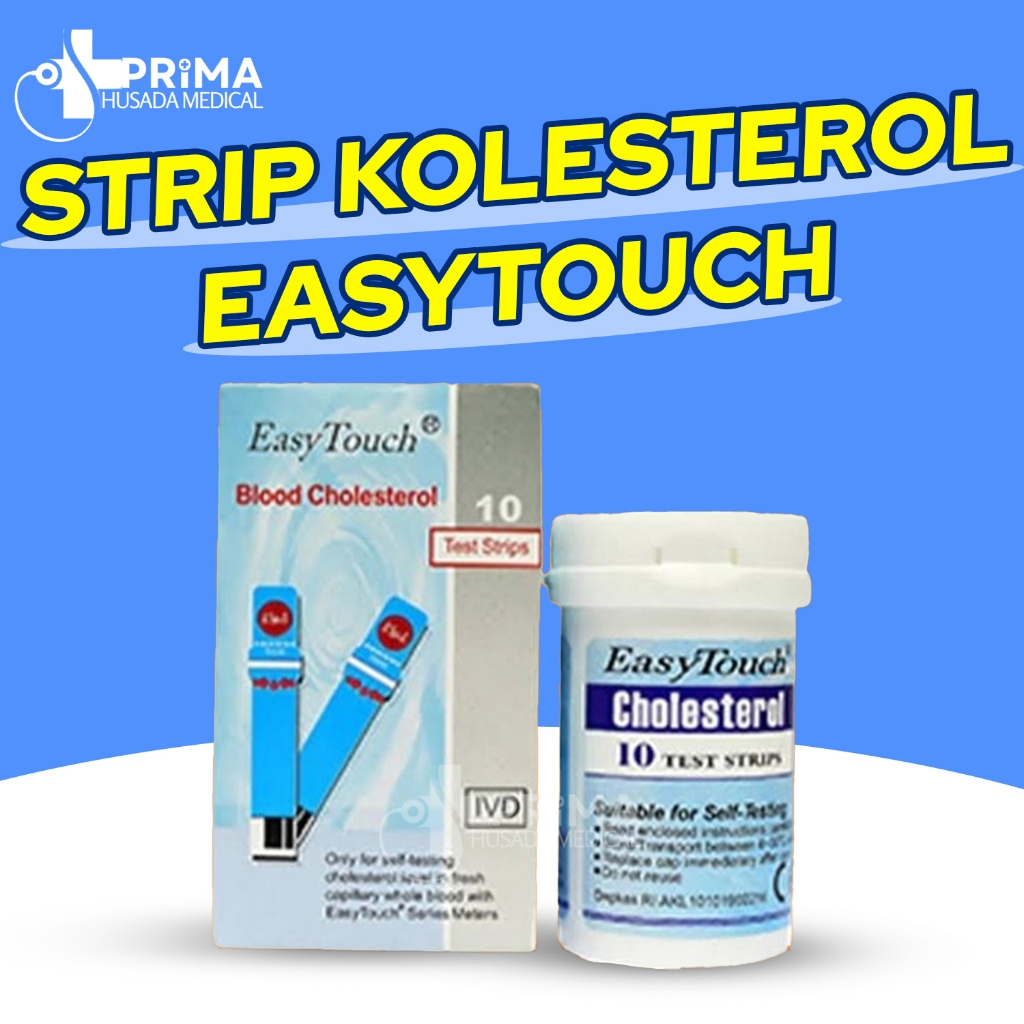 Jual Refill Strip Stik Kolesterol Easy Touch Isi 10 Pcs | Shopee Indonesia