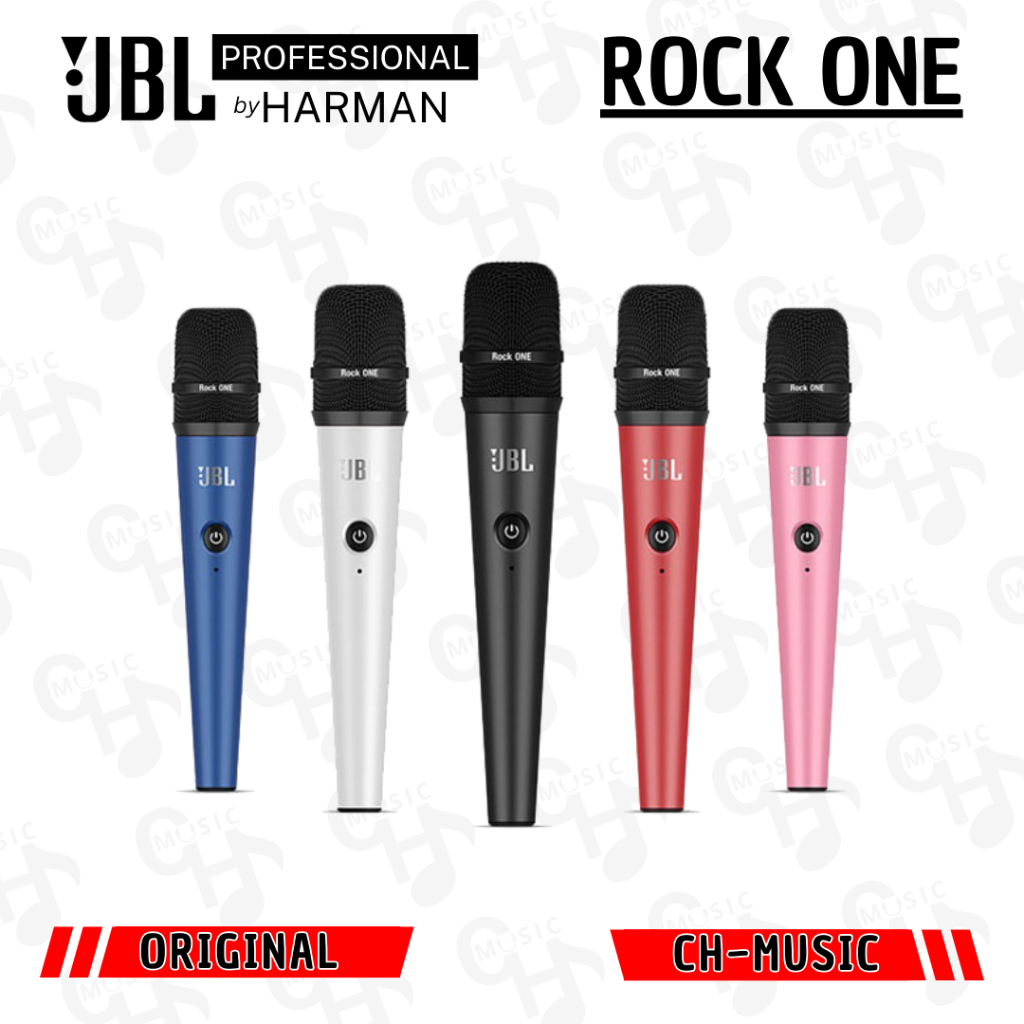 Jual JBL Rock One Series Rechargeable Mic Jbl Rock one Microphone Wireless Portable | Shopee ...