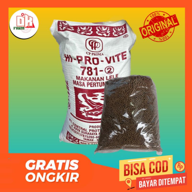 Jual pakan ikan hi-pro-vite 781 min 3 repack 1kg | Shopee Indonesia