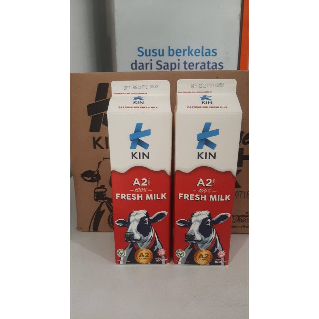 Jual Susu KIN A2 Fresh Milk Pasteurised Full Cream - Djaloe Coffee Roastery | Shopee Indonesia