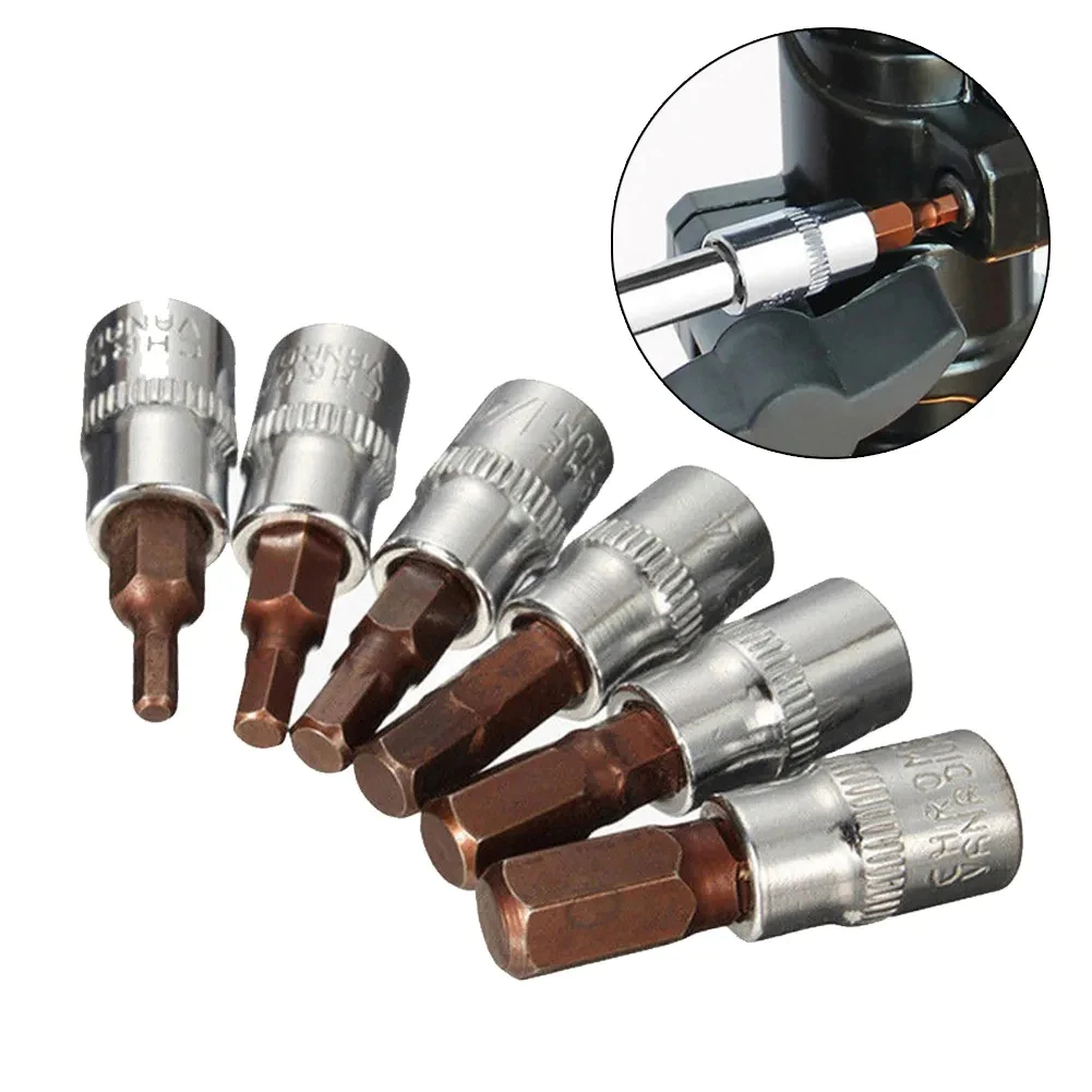 Jual 1/4 Inch Mata hexagonal Hex Bit Socket Kunci Shock Bintang hock ...
