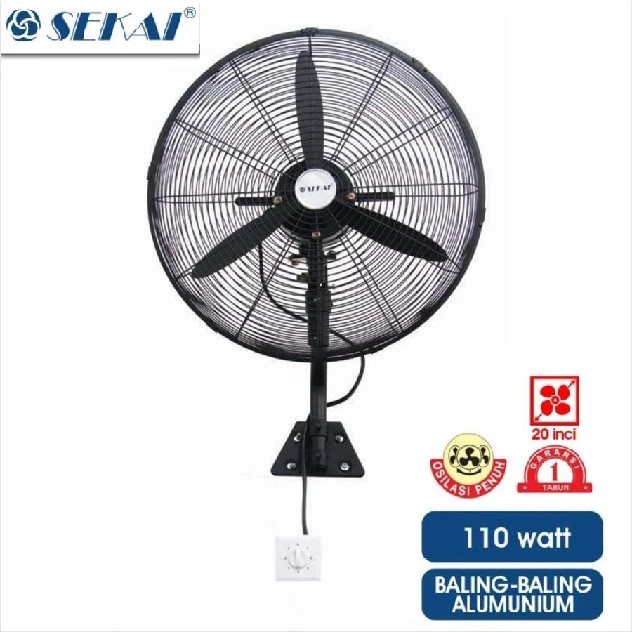 Jual SEKAI KIPAS ANGIN DINDING IWF 2025 ( HWN 2049 ) / IWF 2025 KIPAS ...