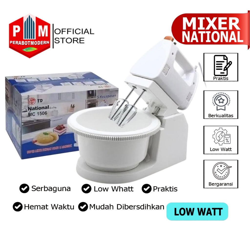 Jual Mixer Nasional Viva - Omega / Mixer National With Stand / mixer ...