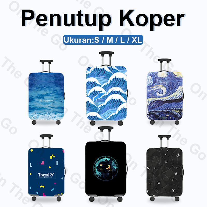 Jual Penutup Koper Bergambar Dapat Dicuci Tahan Debu Dan Gores / Sarung ...