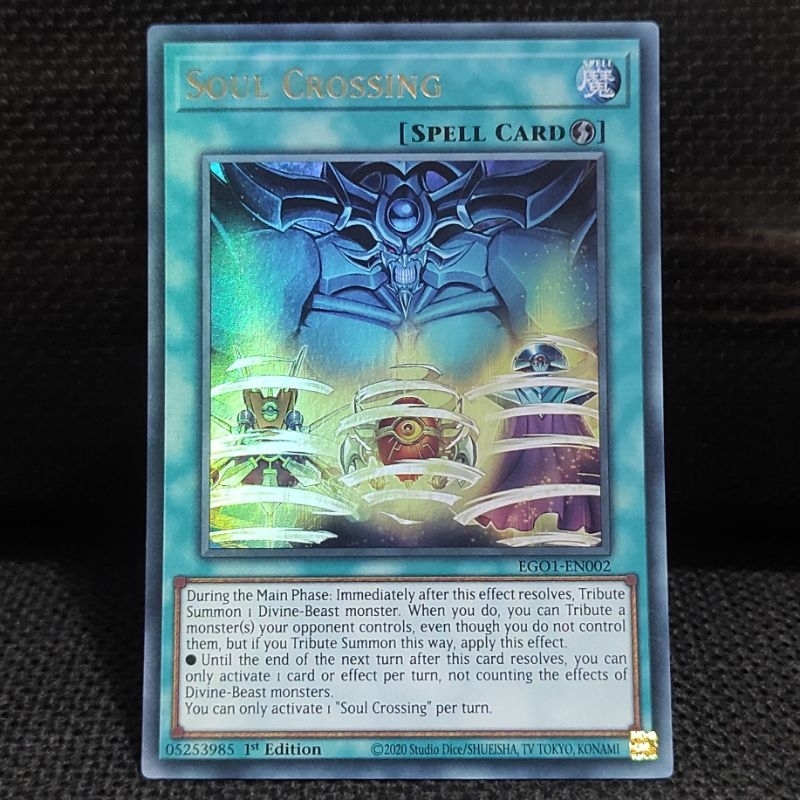 Jual Kartu Yugioh TCG Soul Crossing Ultra Rare UR ORI EG01 NM | Shopee ...