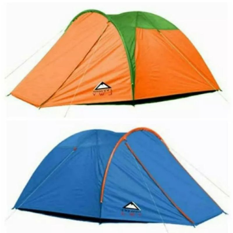 Jual Tenda Camping LWY Outdoor Double Layer Kaps 4 Orang | Shopee Indonesia