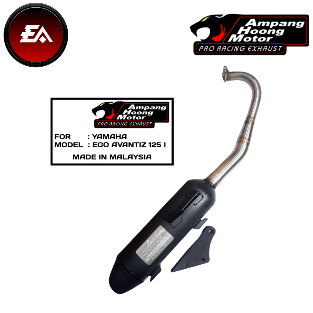 Jual AMPANG HOONG MOTOR Muffler Knalpot Racing Tsukigi Racing AHM Yamaha Mio M3 Mio S Mio Z Mio ...