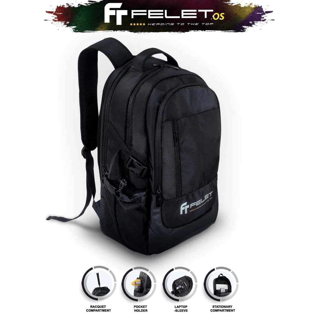 Jual Felet Multi PREMIUM Backpack 1.0 - Tas Racket Backpack Original ...