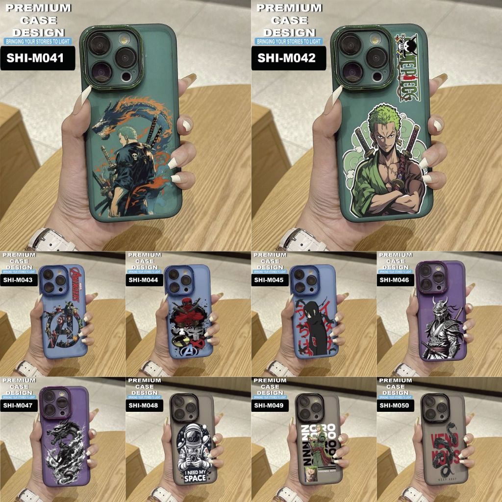 Jual IPH 6 / 6+ /7/8/7+/8+ / X / XS / XR / XS MAX CASE MOTIF GAMBAR SHI KODE M041-M050 Terbaru ...