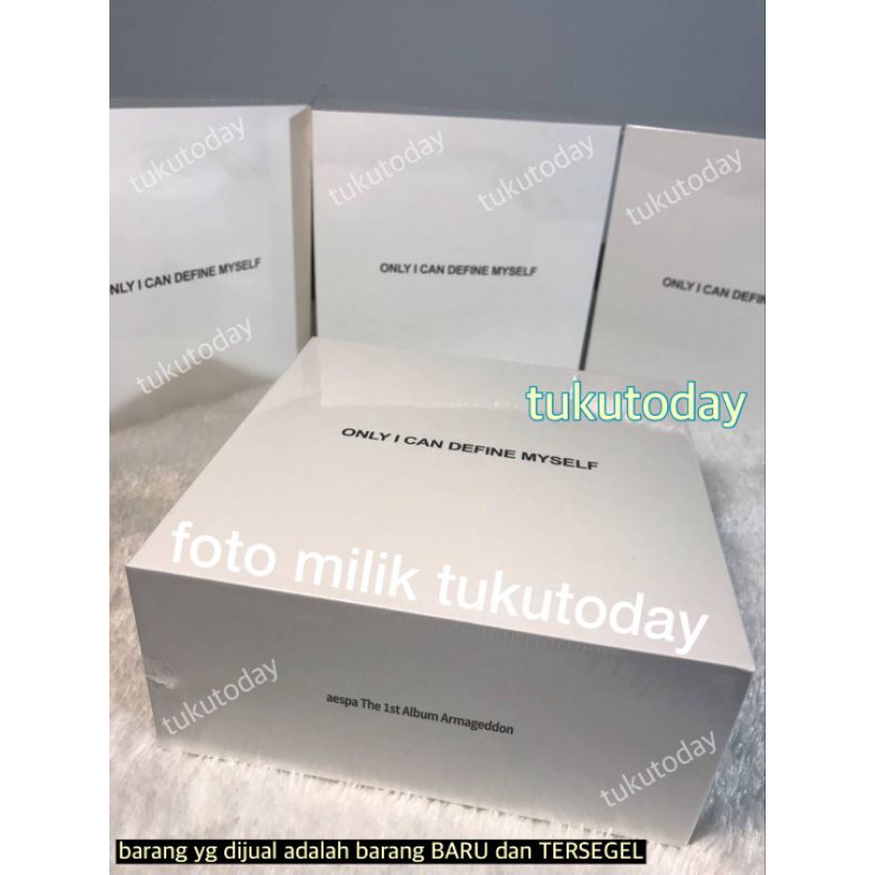 Jual [NEW ARRIVAL] READY STOCK Official Album CDP aespa Armageddon (CD ...