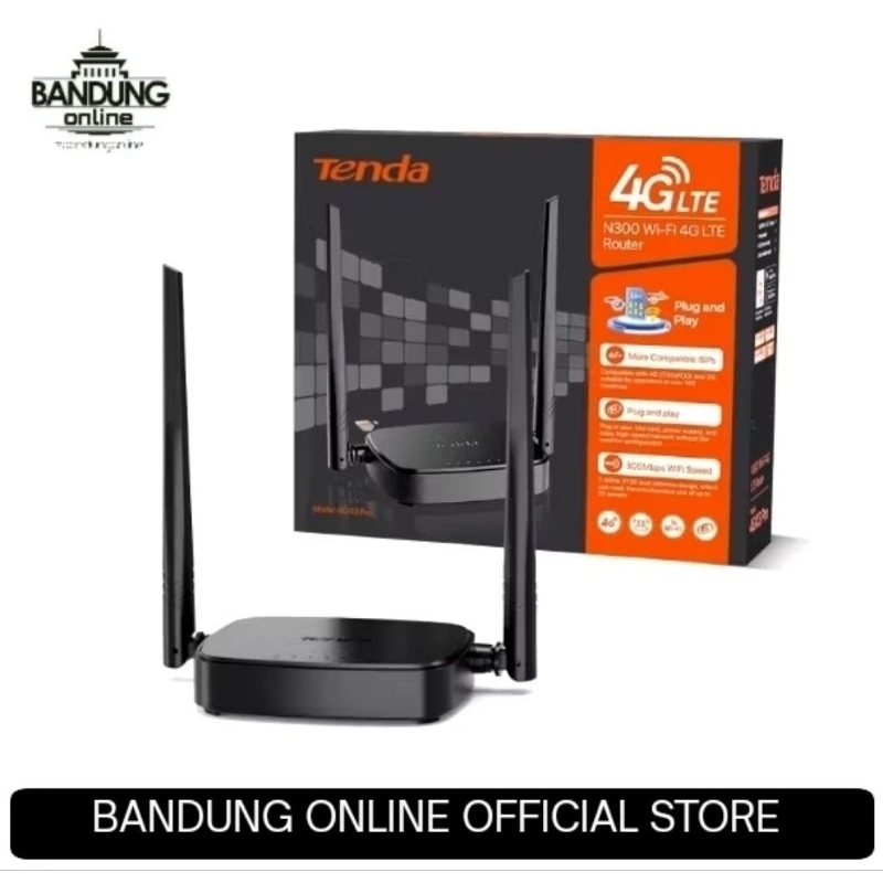 Jual Tenda 4G05 N300 Modem 4G LTE Wireless Router SIM Card All Operator ...