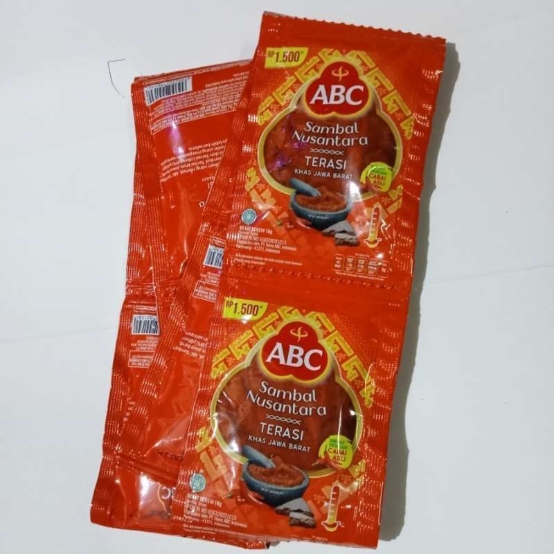 Jual ABC SAMBAL NUSANTARA TERASI KHAS JAWA BARAT 1 RCG 10 BKS X 18 GR ...