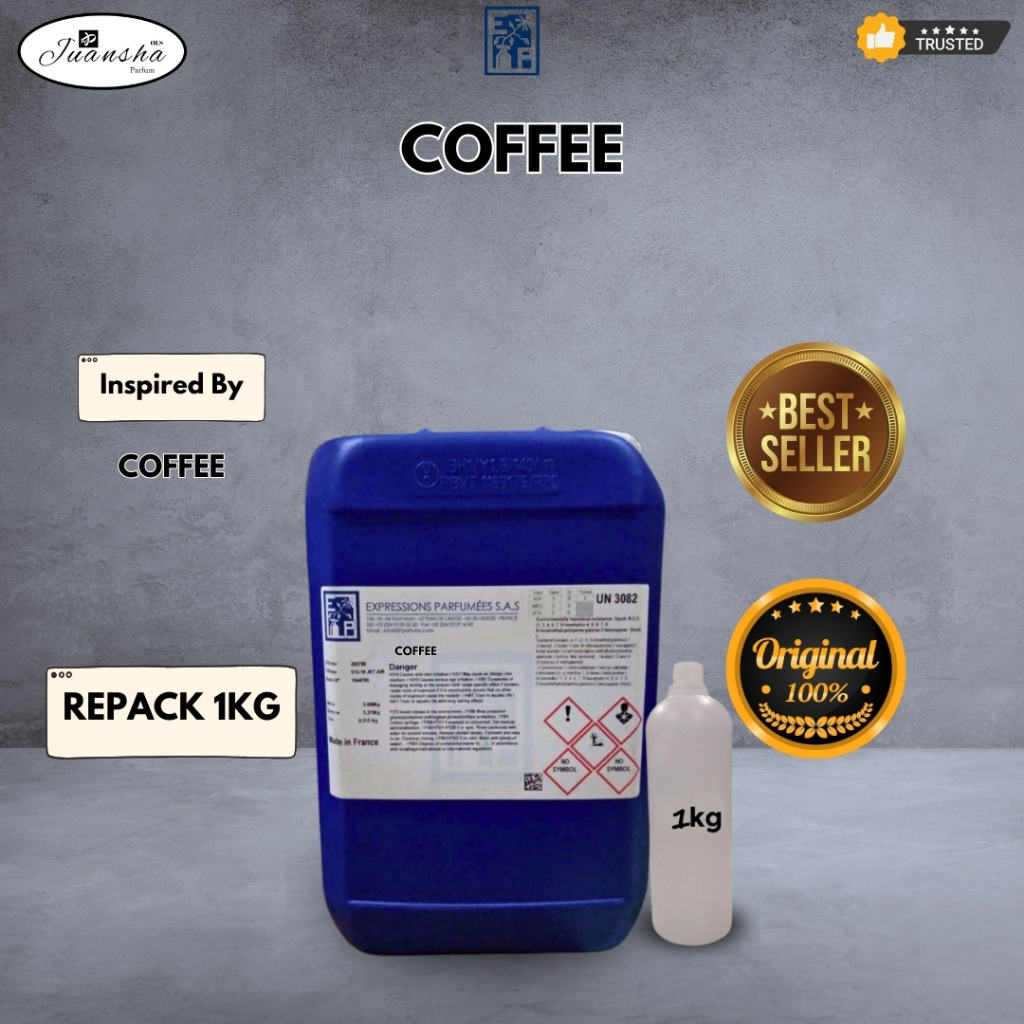 Jual BIBIT PARFUM COFFEE | BLACK KOPI | EP | 1KG REPACK | Shopee Indonesia
