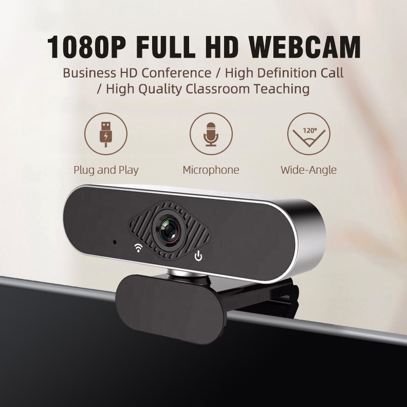 Jual Webcam Laptop 1P USB Kamera PC 4K Full HD Camera Webcast Live ...