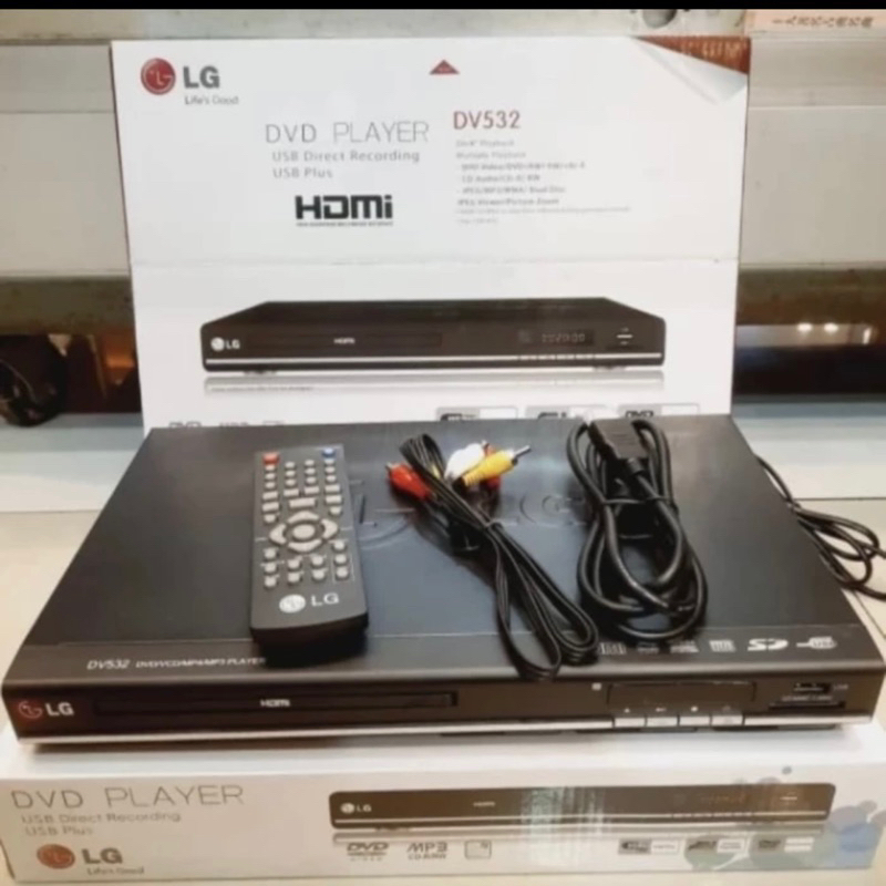 Jual DVD Player LG DV-532 player DVD CD VCD | Shopee Indonesia