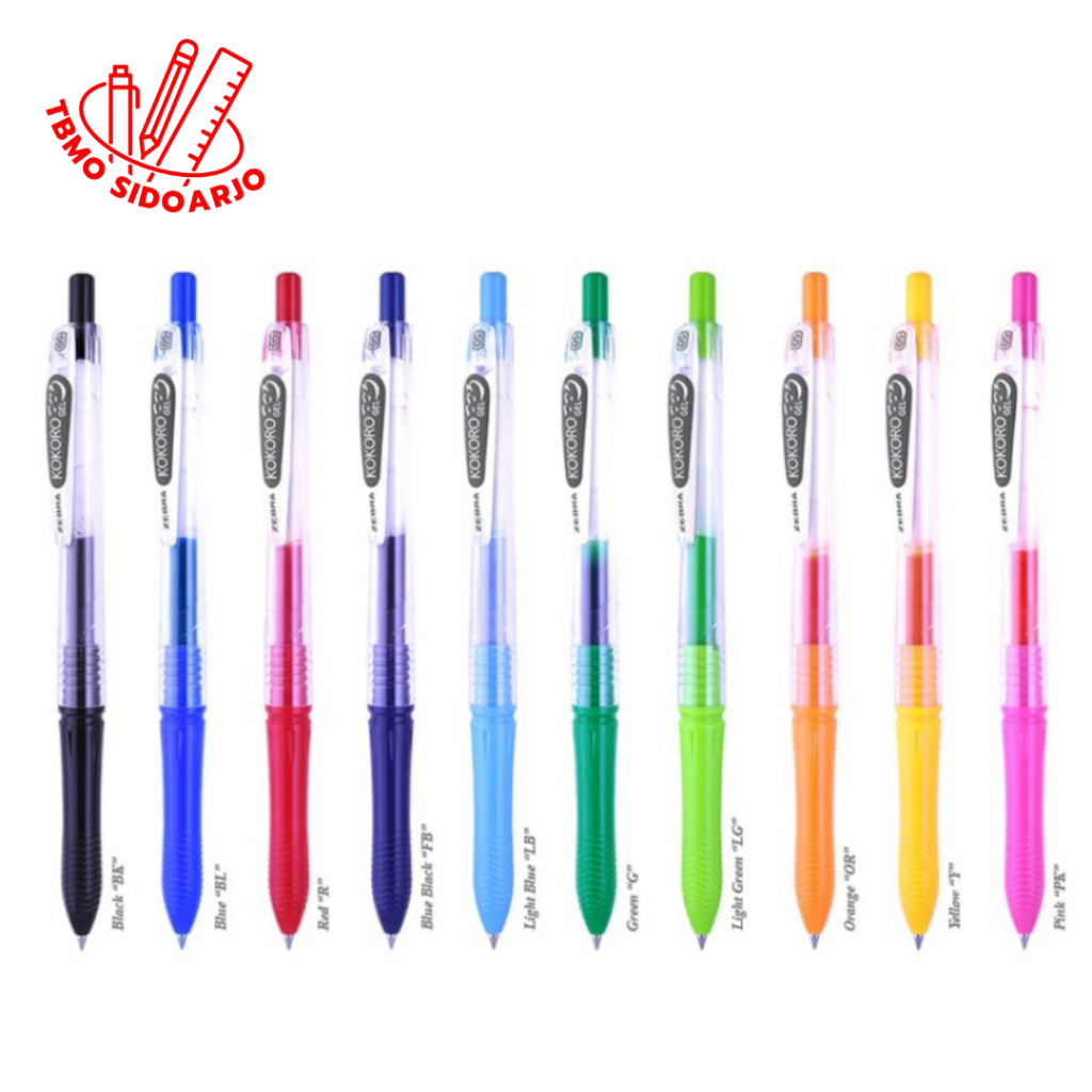 Jual TBMO (1 PCS) Bolpoin Zebra Kokoro harga 1 pcs / 1 bulpen | Shopee ...