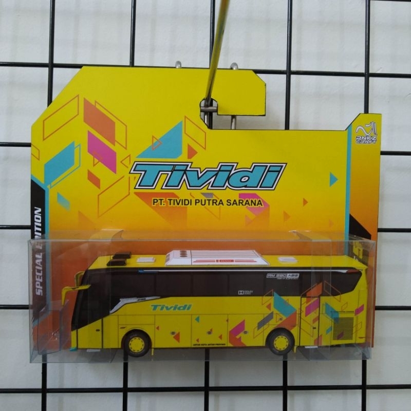 Jual Miniatur Bud Karton TIVIDI jetbus 5 shd kuning skala 1:87 | Shopee ...