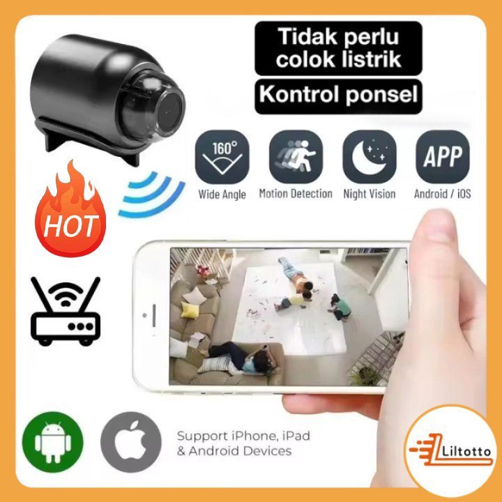 Jual Produk BaruCCTV WIFI Mini HD 18P Kamera Keamanan Bluetooth Mini ...