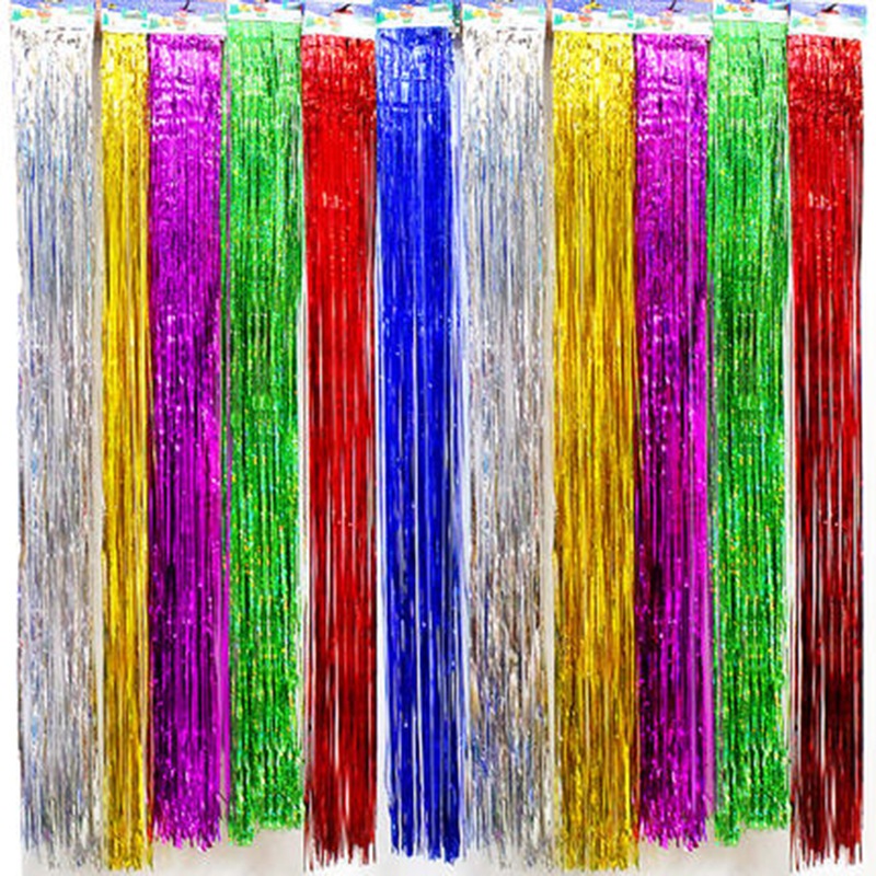 Jual TIRAI RUMBAI BACKDROP PERLENGKAPAN ULANGTAHUN DEKORASI CURTAIN ...