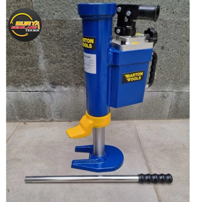 Jual Hydraulic Swivel Toe Jack 5T BARTON 360 Dongkrak Sepatu 5 Ton ...