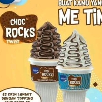 Jual Indo ice cream chic rock twist 110ml es krim indofood | Shopee ...