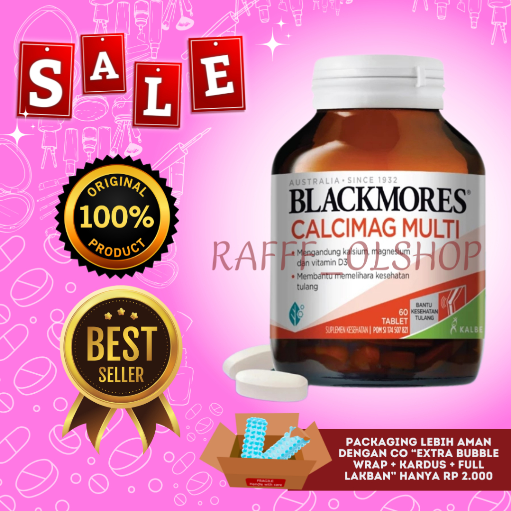 Jual Vitamin Blackmores CalciMag Multi (60 tablet) | Shopee Indonesia