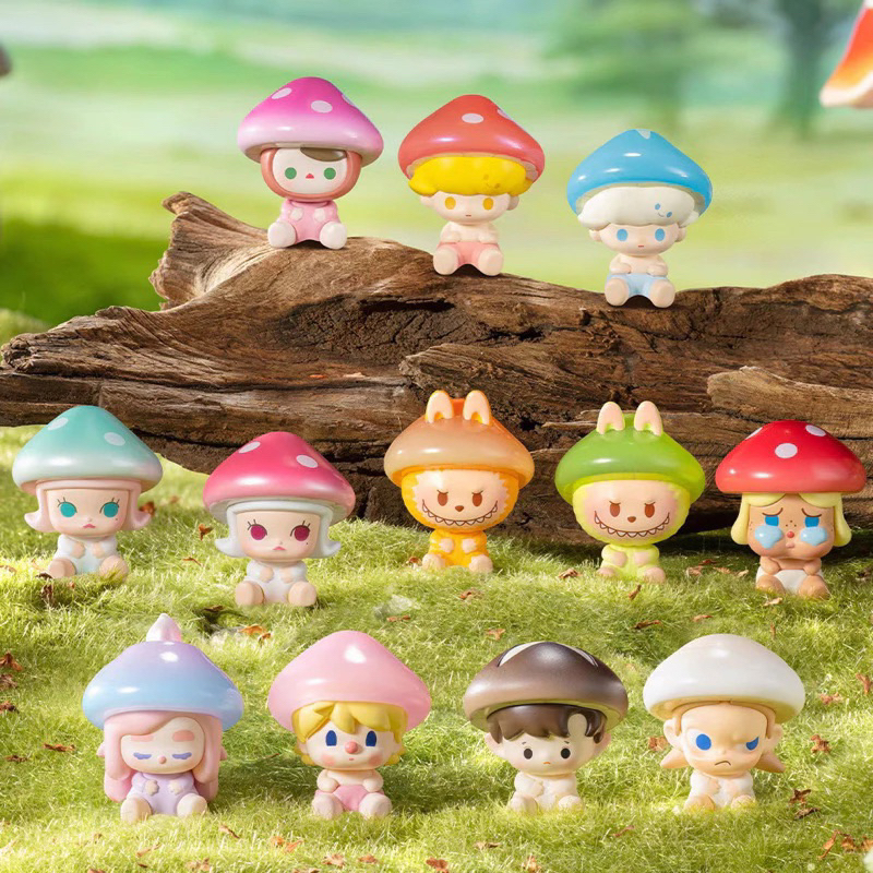 Jual Popbean Jamur Original Popmart Figure | Shopee Indonesia