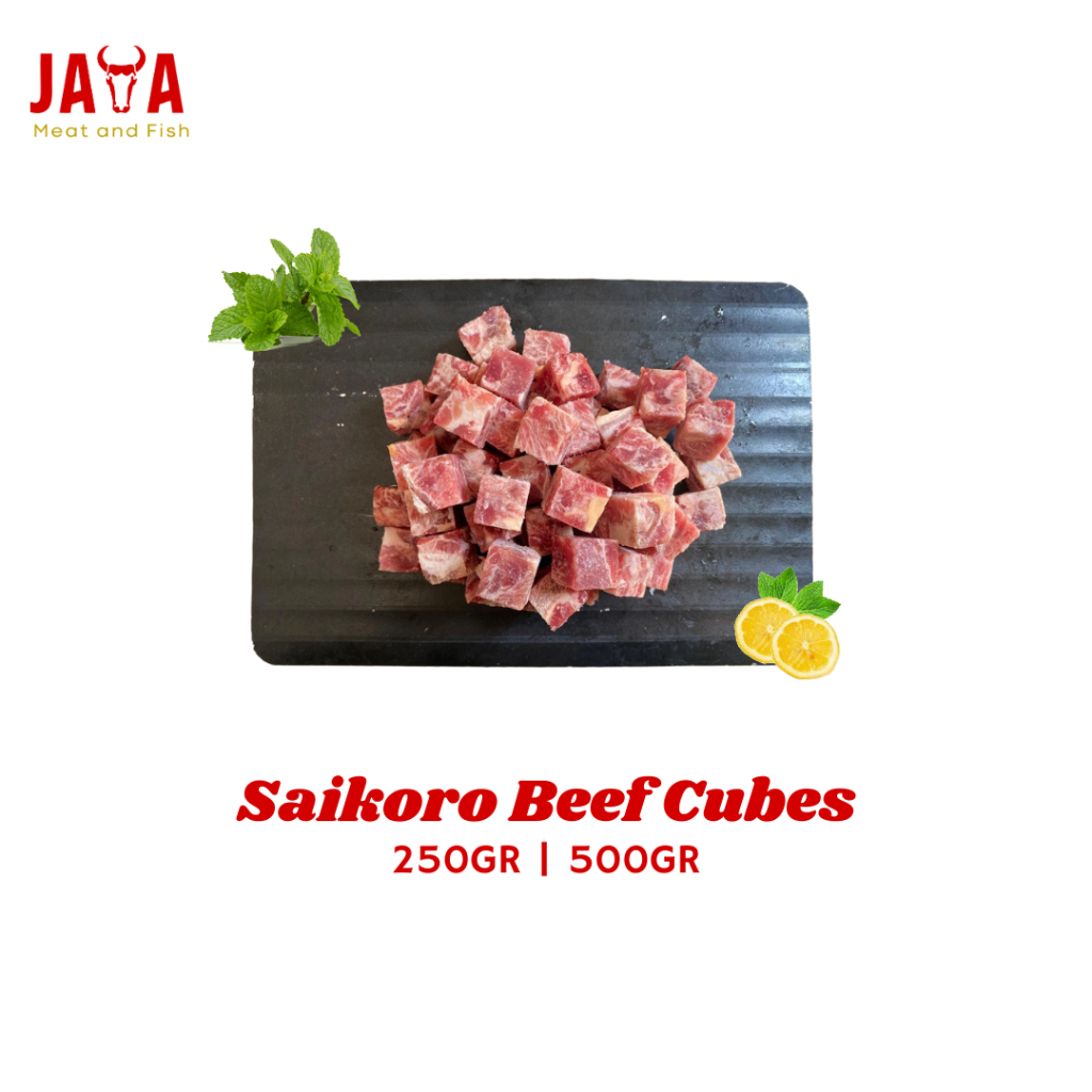 Jual Beef Saikoro Wagyu Meltique | Beef Cubes 250 gr/500 gr | Shopee Indonesia