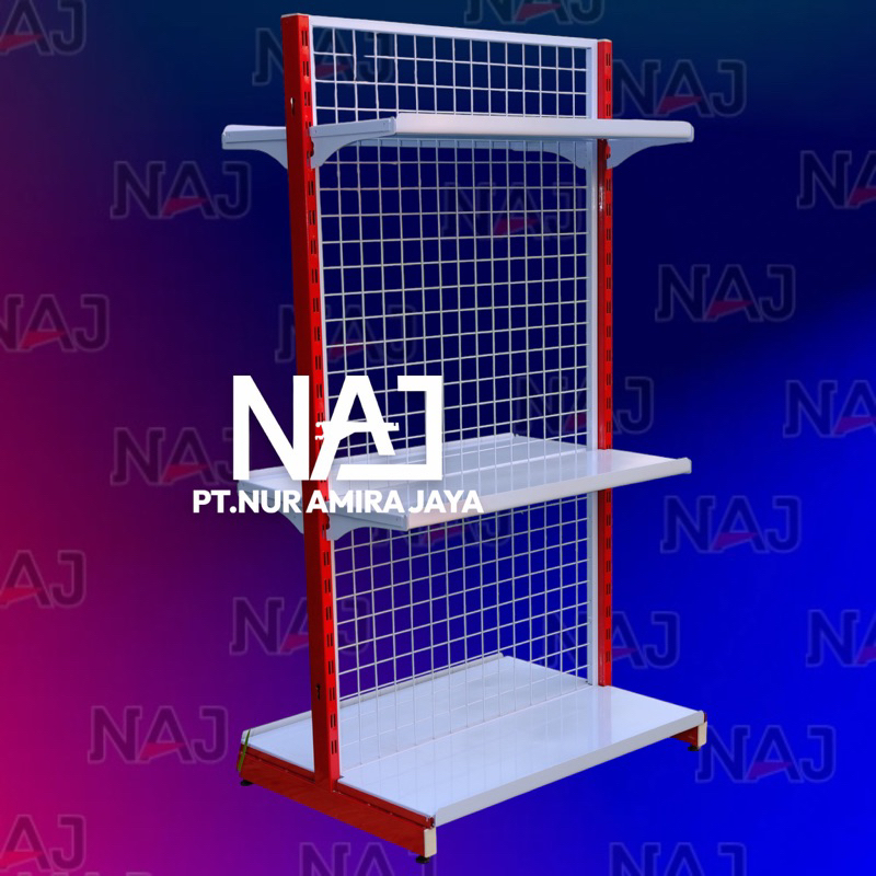 Jual RAK MINIMARKET DOBLE 3 SUSUN STARTING UNTUK PRODUK BESAR BESAR ...