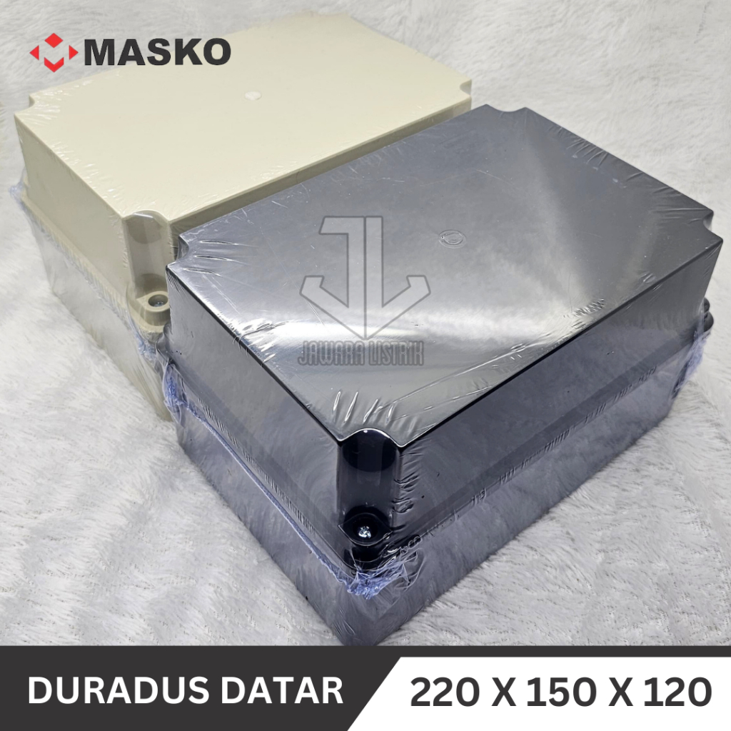 Jual MASKO DURADUS JUNTION BOX 220X150X120 DATAR NON KARET PUTIH ...