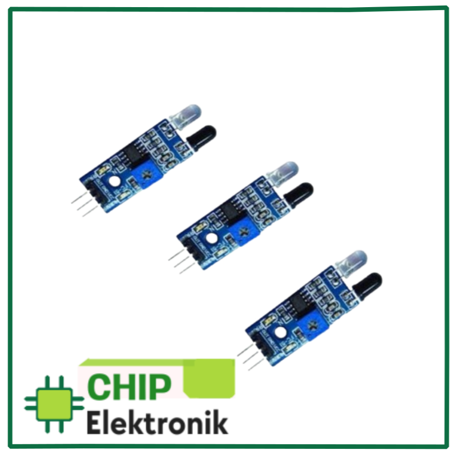 Jual Sensor Modul Infrared Infra Red Infra Merah Obstacle Sensor ...