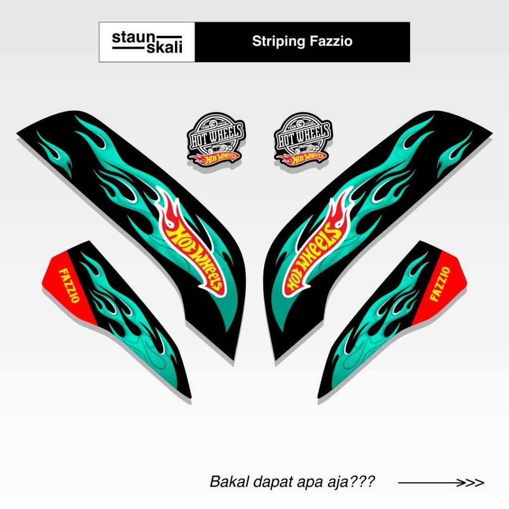 Jual Striping Fazzio Variasi (40) Full Body Custom Original 2022 2023 ...