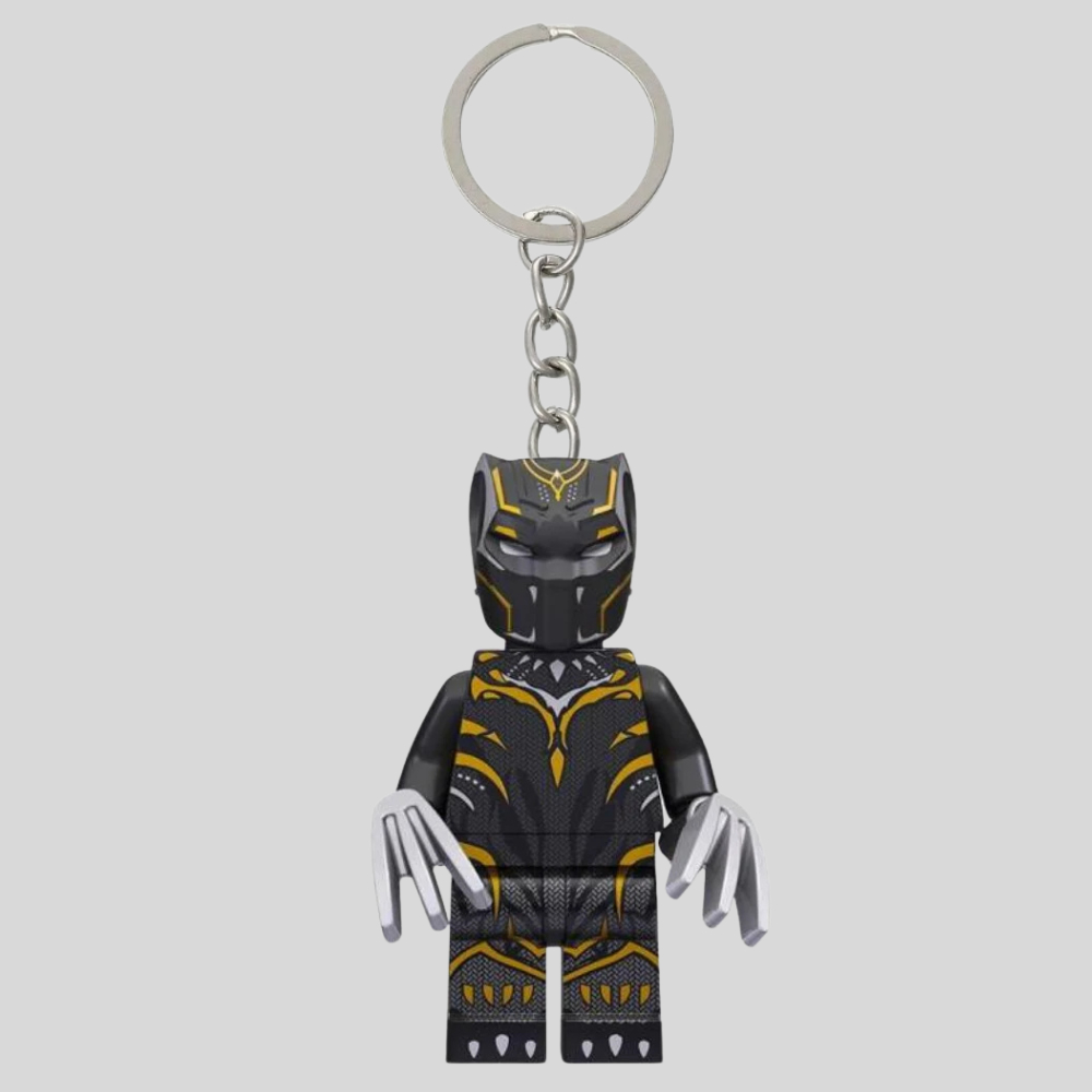 Jual Black Panther LEGO Keychain | Gantungan Kunci LEGO Black Panther ...