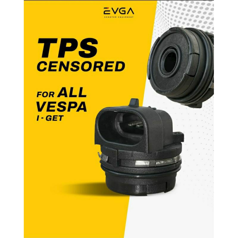 Jual SENSOR TPS EVGASCOOTER VESPA IGET SPRINT PRIMAVERA LX S GTS ...