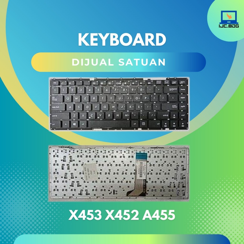 Jual Keyboard Laptop ASUS X453 X453SA X453M X453MA X453S - Keyboard ...